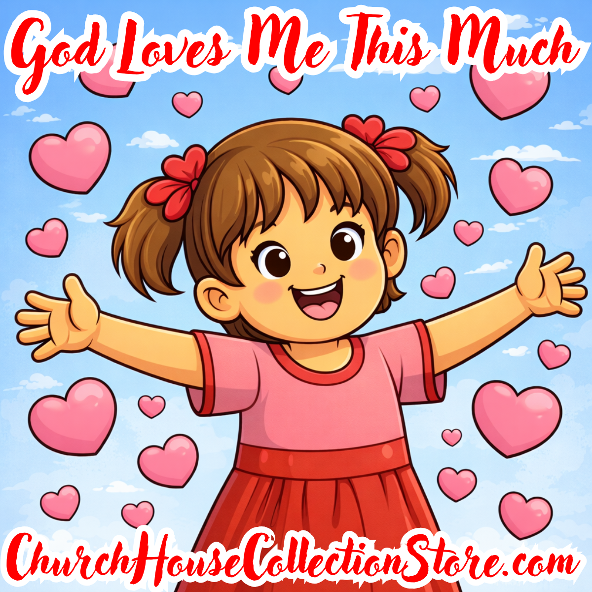 God Loves Me This Much Valentine Preschool Bible Lesson – Church House ...