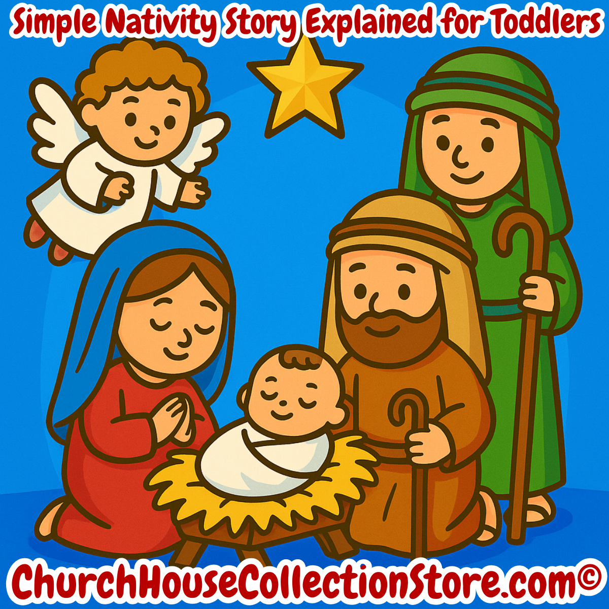Simple Nativity Story for Toddlers – Church House Collection Store