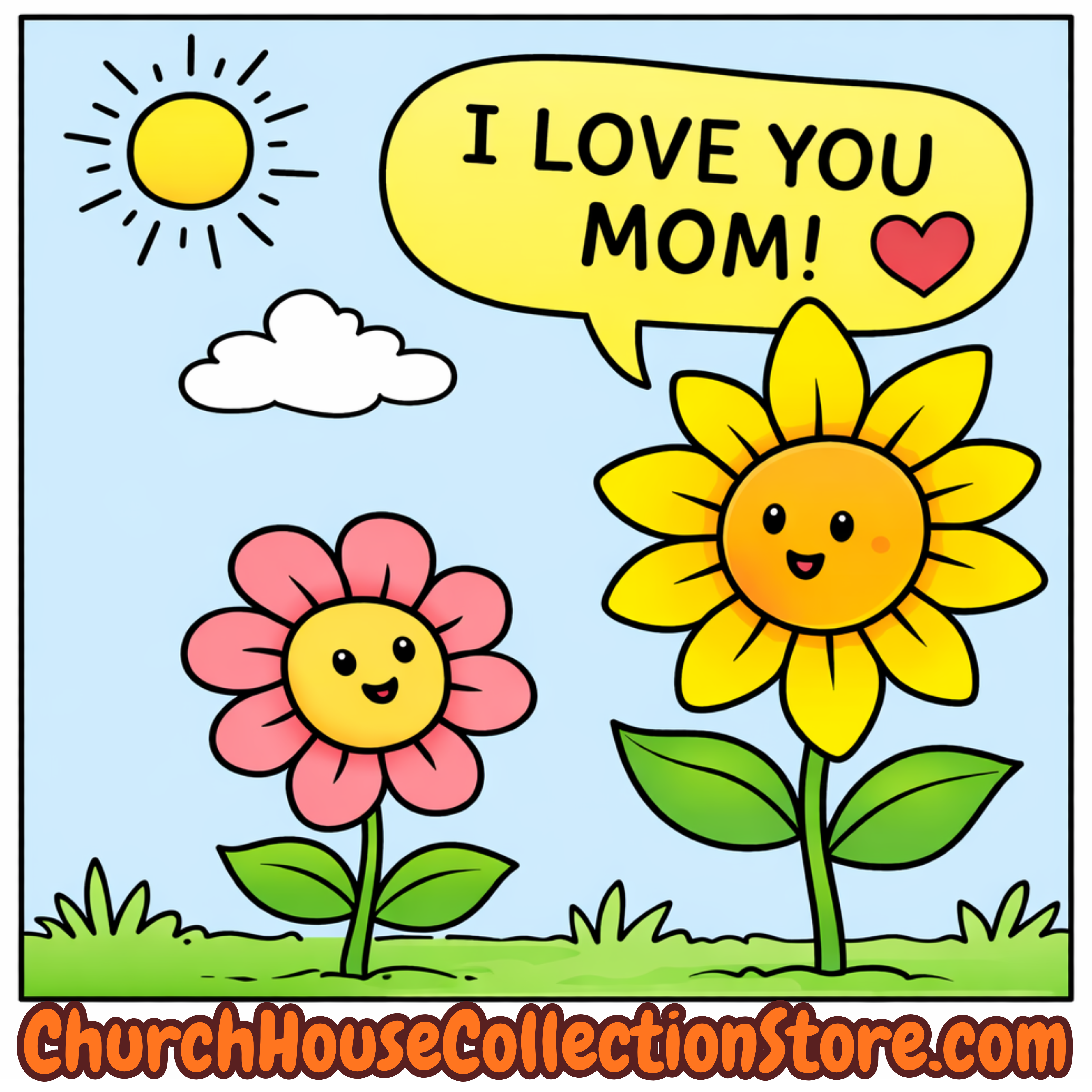 Mother’s Day Preschool Bible Lesson | I Love You Mom – Church House ...