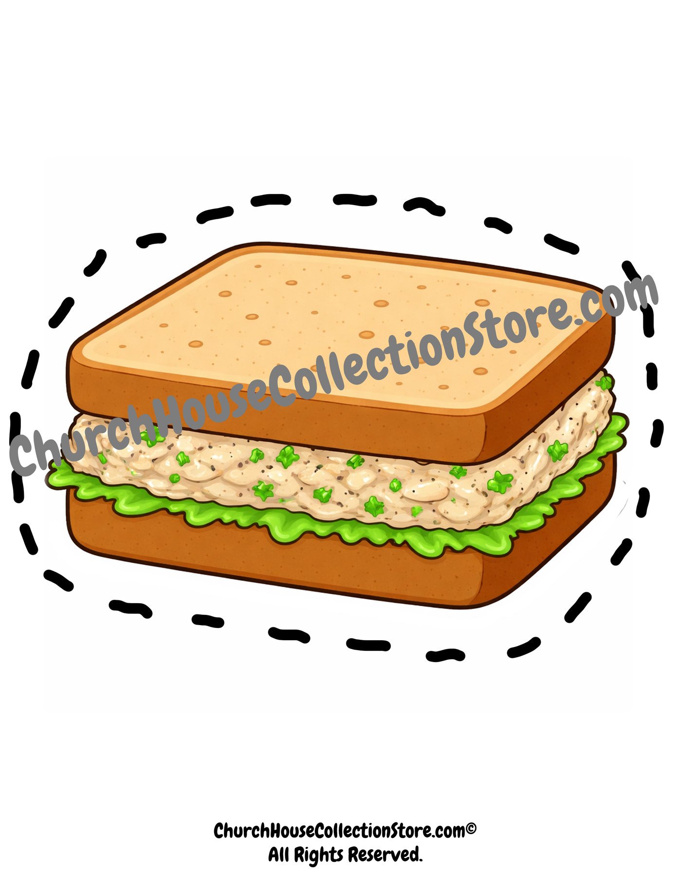 Tuna Fish Sandwich Printable Template – Easter Bunny Craft for Kids ...